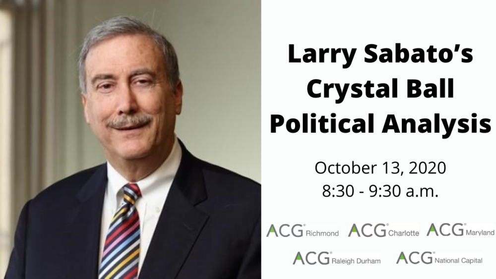 Larry Sabato’s Crystal Ball Political Analysis | ACG Richmond