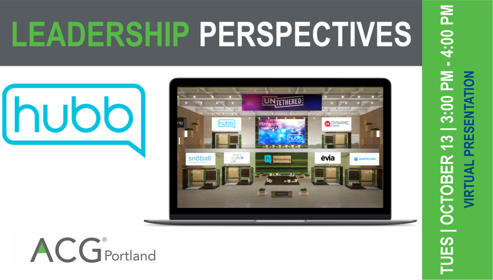 ACG Portland Presents Hubb | ACG Portland