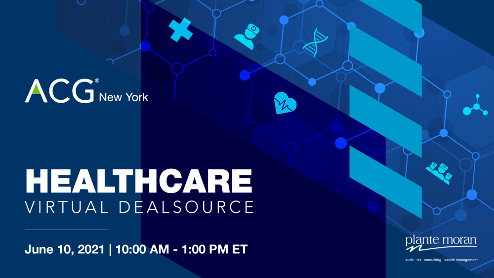 ACG NY Healthcare Virtual DealSource | ACG New York