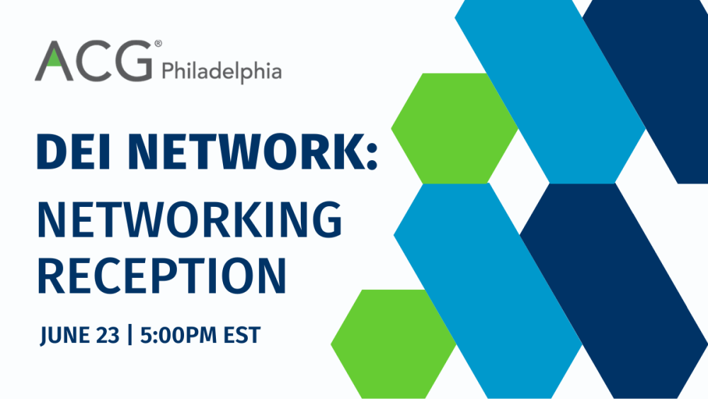 DEI Networking Reception | ACG Philadelphia