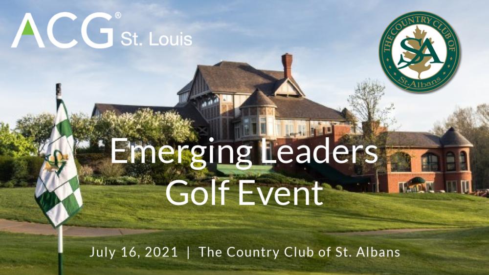 ACG St. Louis Emerging Leaders Golf Outing at The Country Club of St ...