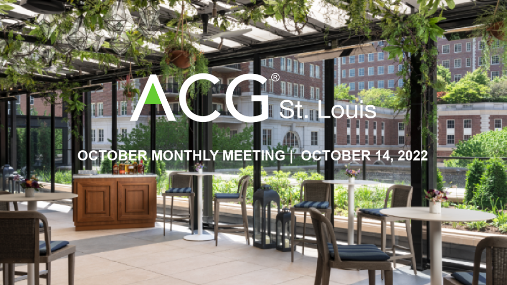 ACG St. Louis October Monthly Meeting | ACG St. Louis