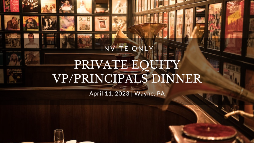 VP/Principals Spring Dinner | ACG Philadelphia
