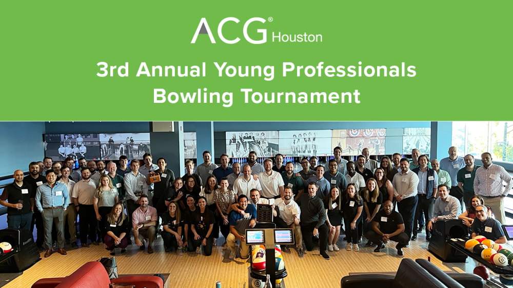 ACG Houston: Young Professionals Third Annual Bowling Tournament | ACG ...