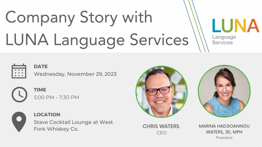 Company Story with LUNA Language Services | ACG Indiana