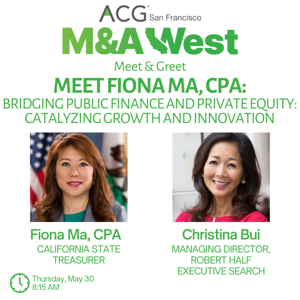 Meet Fiona Ma, CPA - Bridging Public Finance and Private Equity ...