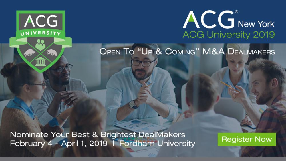 ACG University 2019 | ACG New York