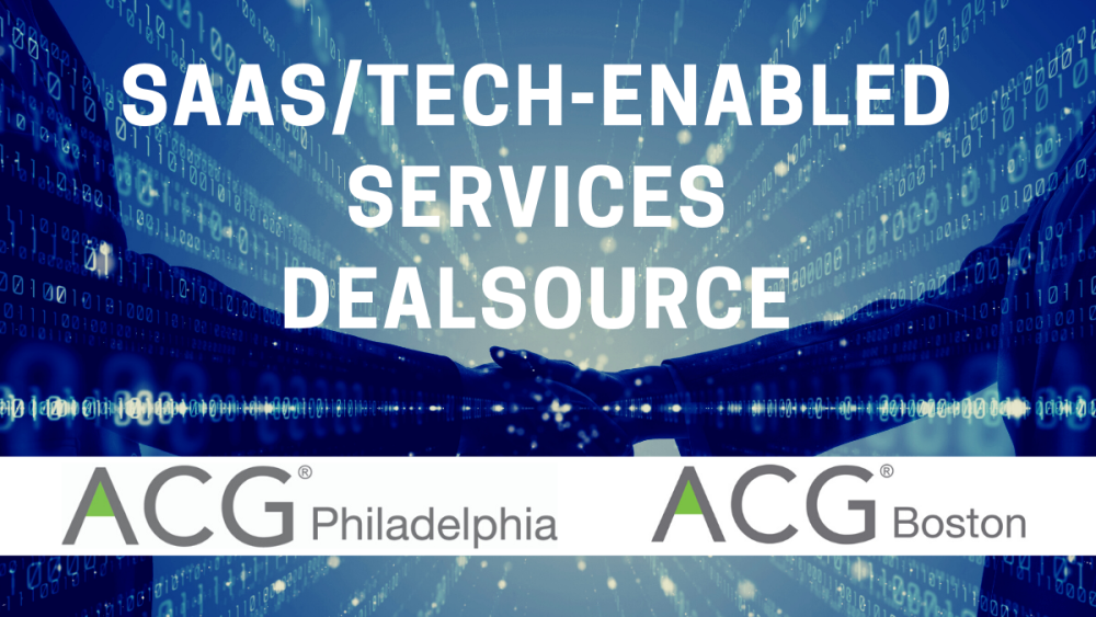 Virtual Industry DealSource for SaaS/Tech Enabled Services | ACG ...