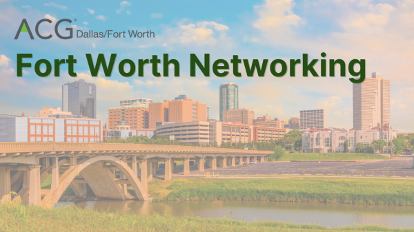Events | ACG Dallas/Fort Worth