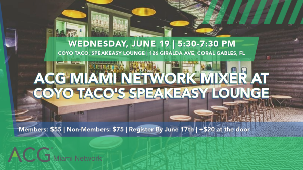Events | ACG Miami